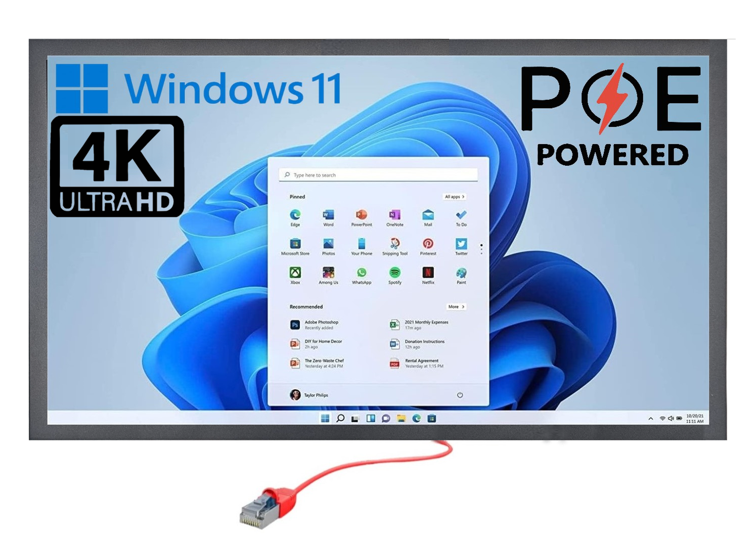 POE Monitors — IPCamPower